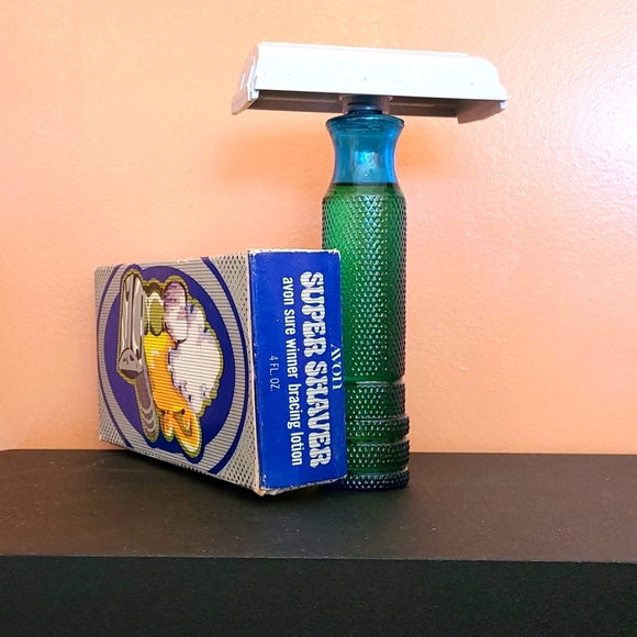 Avon | Accents | Avon Super Shaver Sure Winner Bracing Lotion Decanter ...